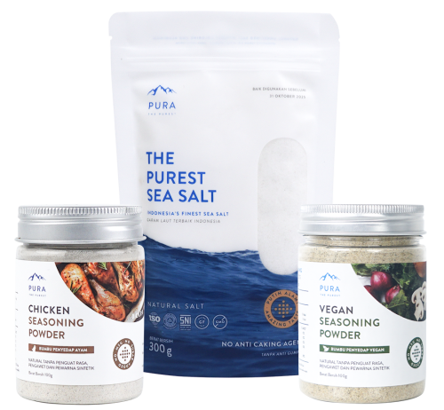 PURA The Purest - World's Best Natural Organic Sea Salt and Seasoning ...
